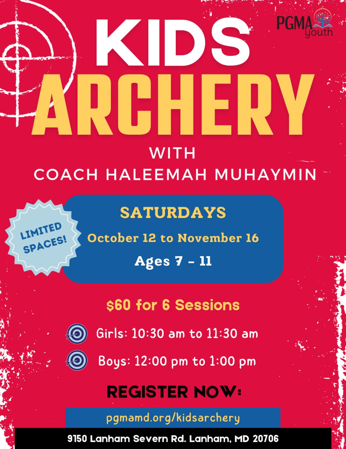 Kids Archery – PGMA
