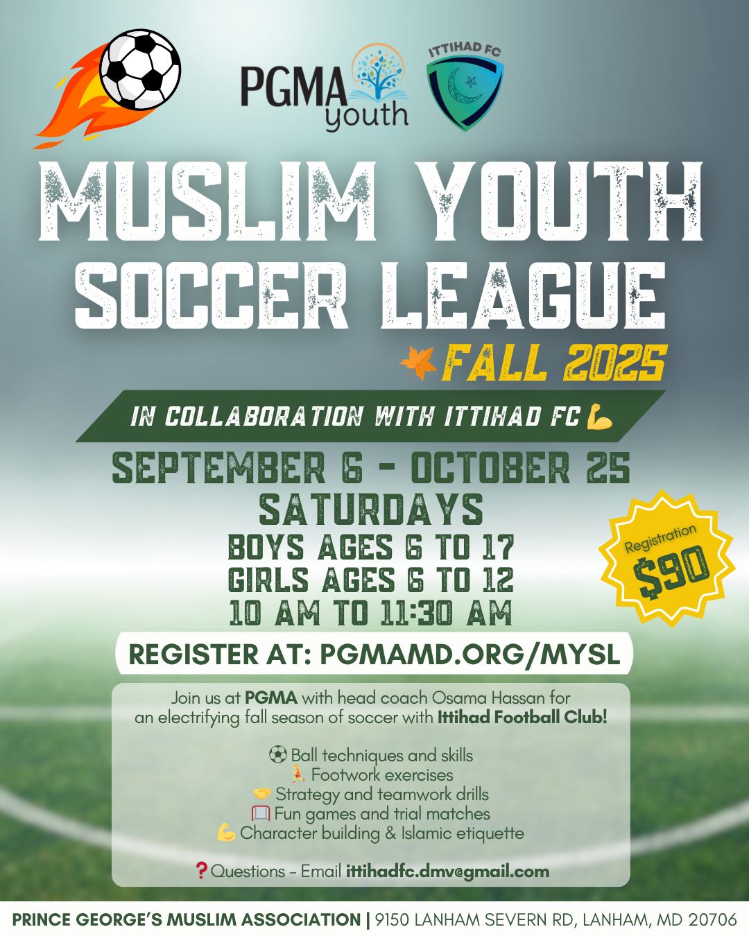 Muslim Youth Soccer League (MYSL) – PGMA
